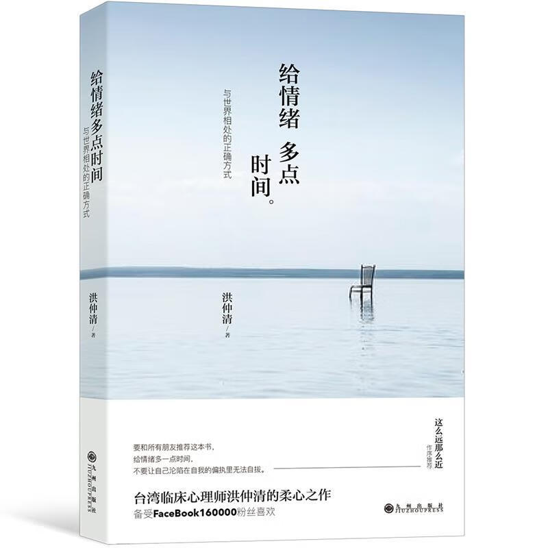 给情绪多点时间:与世界相处的正确方式 洪仲清 九州出版社