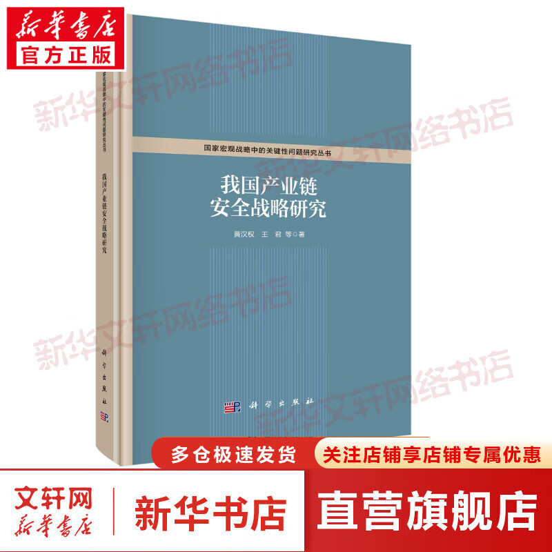 我国产业链安全战略研究 图书