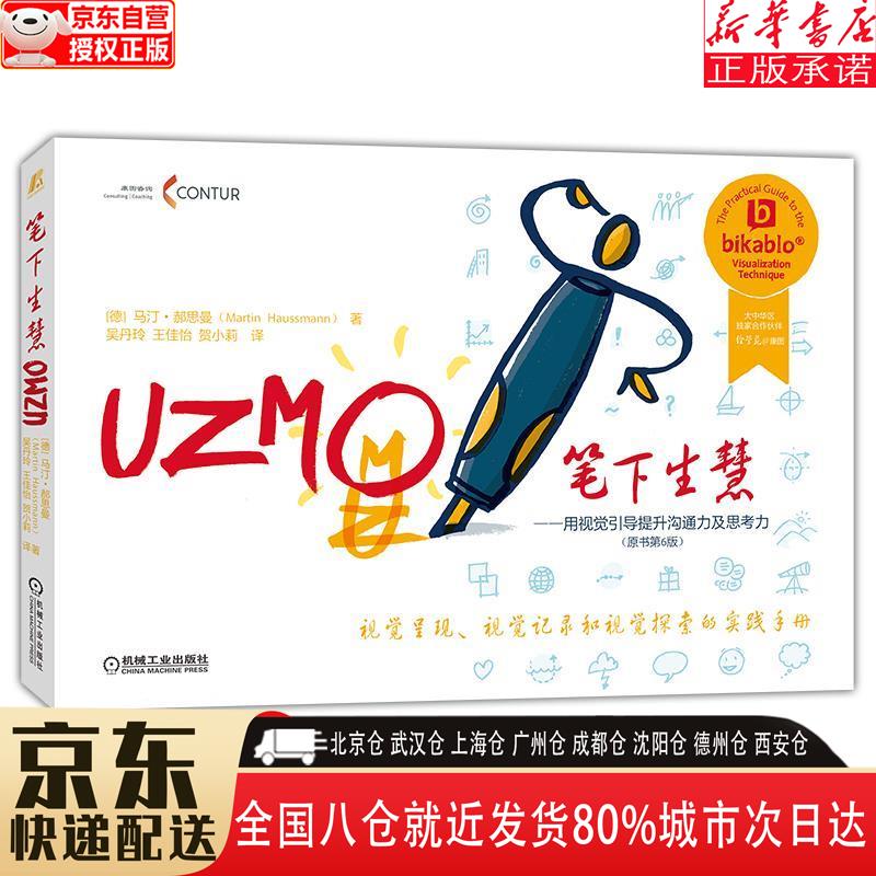 笔下生慧 用视觉引导提升沟通力及思考力（原书第6版） 马汀·郝思曼（Martin