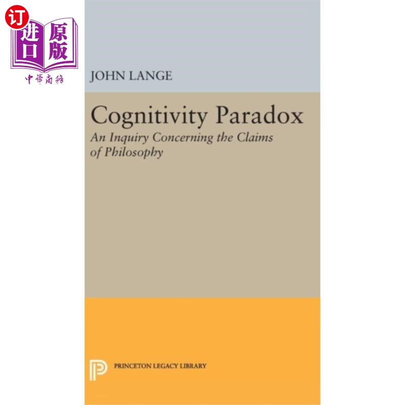 海外直订Cognitivity Paradox 认知悖论