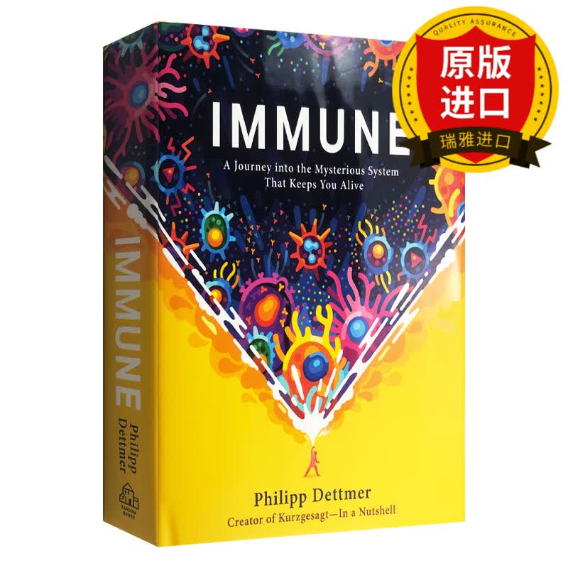 英文原版 Immune A Journey into the Mysterious System That Keeps You Alive 免疫 免疫力 精装 英文版 进口英语原版书籍