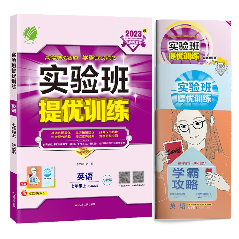 实验班提优训练 初中英语七年级上册 人教新目标 课时同步强化练习拔高特训 2023年秋