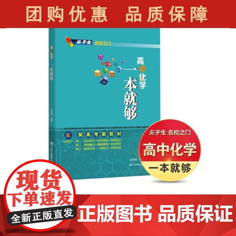 B 尖子生名校之门 高中化学一本就够 辽宁教育出版社 陈志刚 9787554932544 辽
