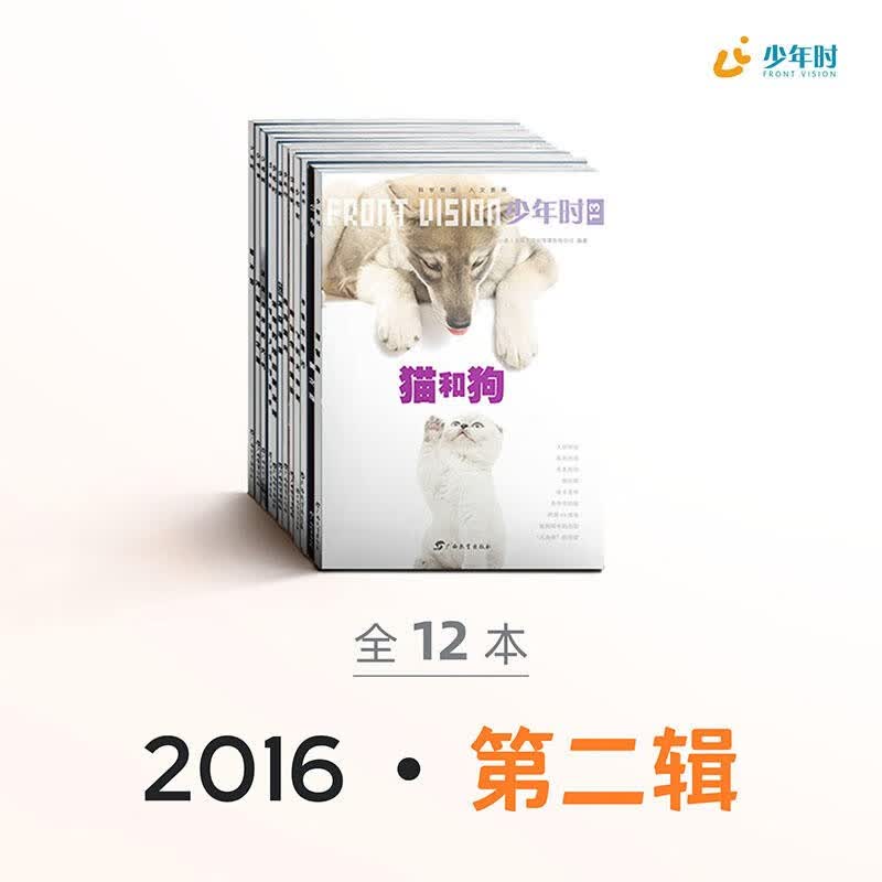 少年时 杂志 第二辑（2016年全年珍藏）共12期