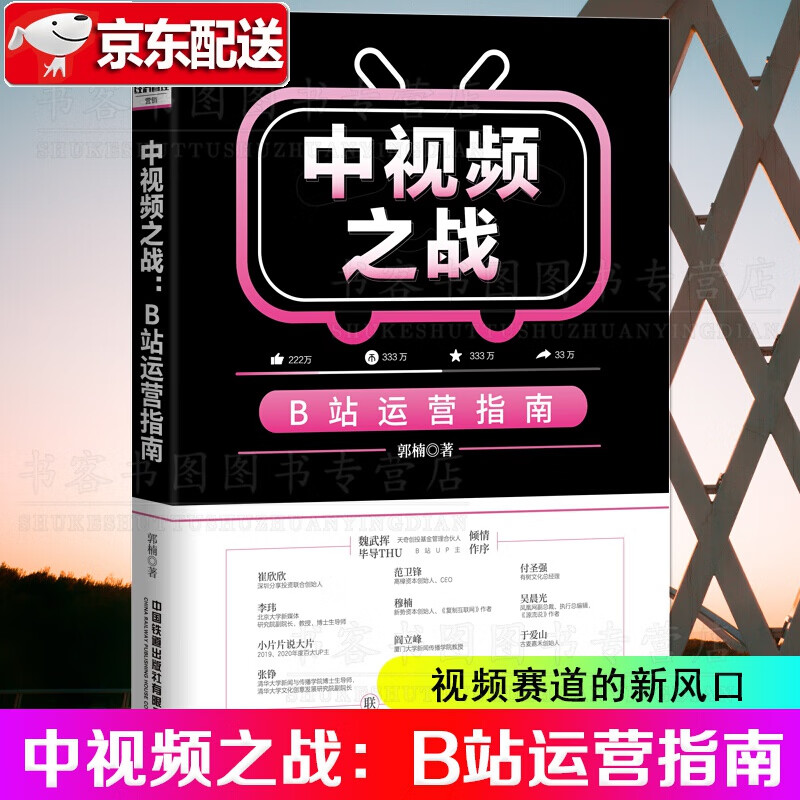 中视频之战：B站运营指南 郭楠 B站视频创作营销与运营全攻略书 UP主创作指南 哔哩哔哩 中视频之战：B站运营指南
