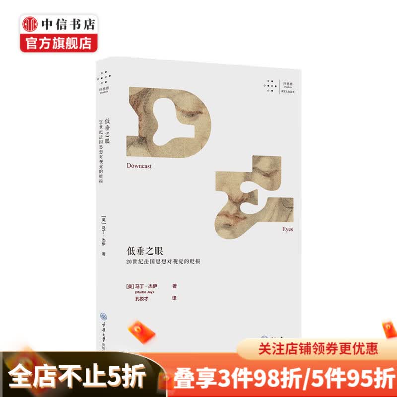 低垂之眼 20世纪法国思想对视觉的贬损 孔锐才 著