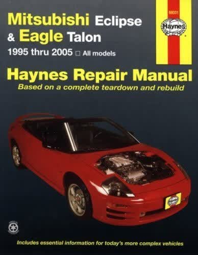 Mitsubishi Eclipse & Eagle Talon for Eclipse (1995-2005) & Talon (1995-1998) Haynes Repair