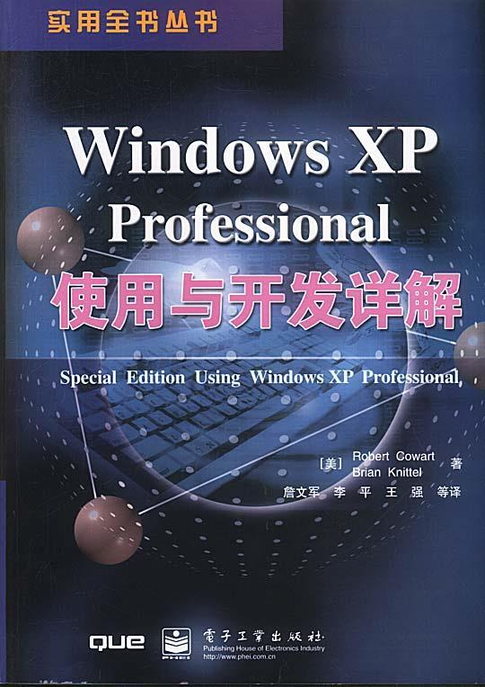 Windows XP Professional使用与开发详解