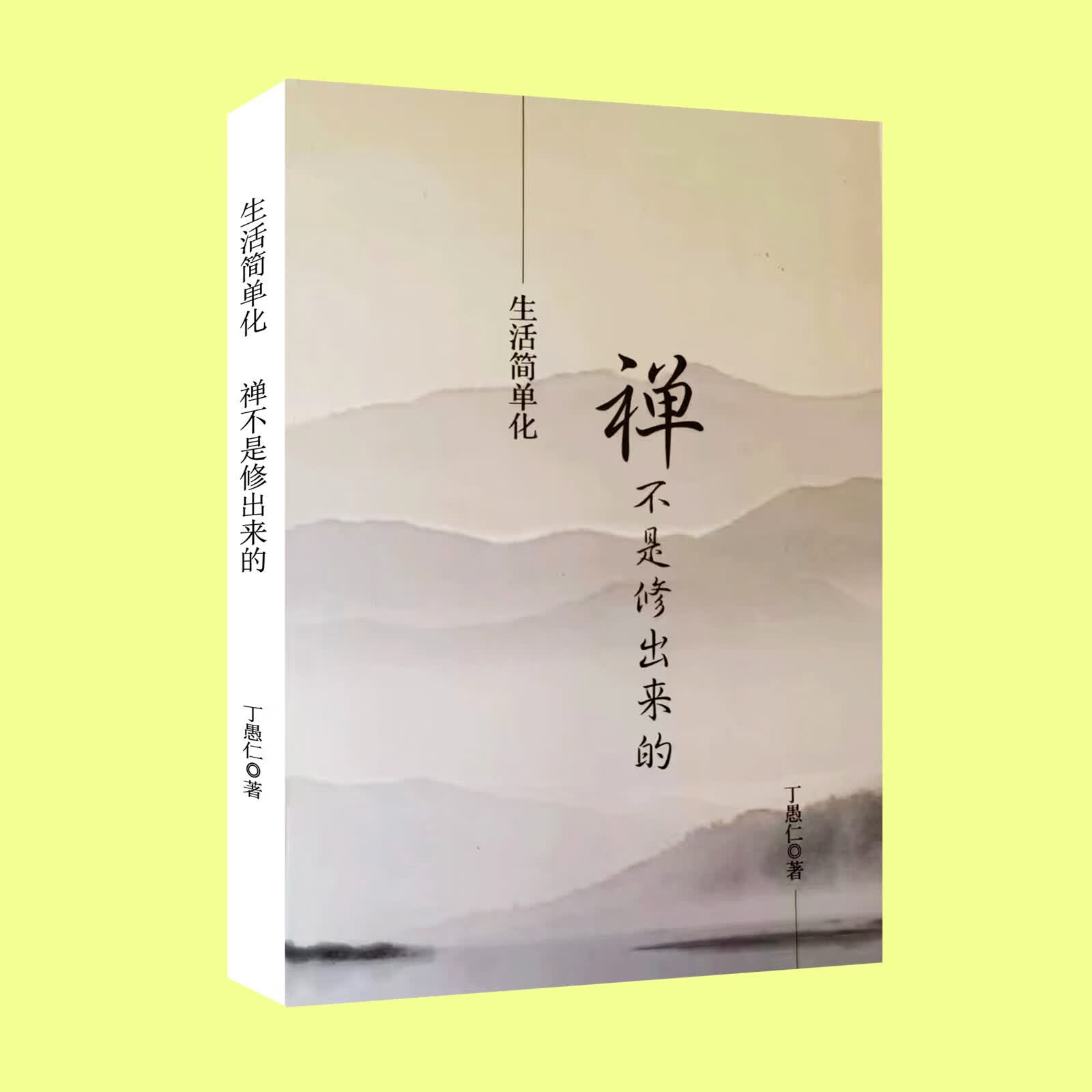 全新现货 生活简单化禅不是修出来的 是修出来的