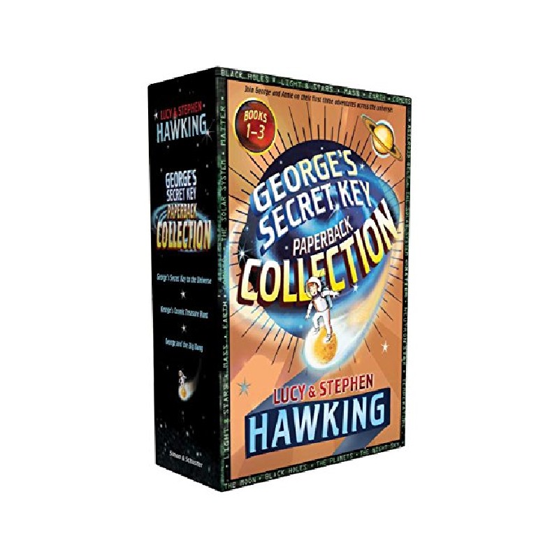 乔治的宇宙 秘密钥匙3册套装 英文原版 George's Secret Key 儿童宇宙知识科普霍金
