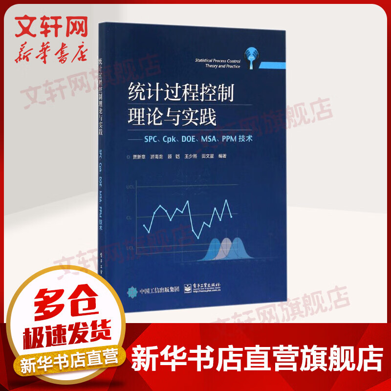 统计过程控制理论与实践 SPC、Cpk、DOE、MSA、PPM技术