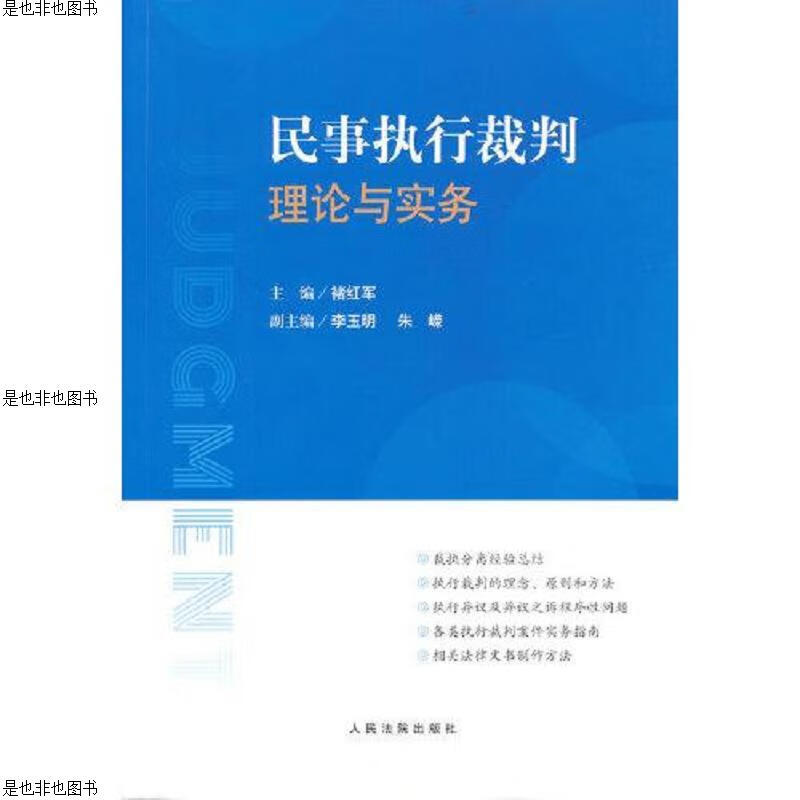 民事执行裁判理论与实务