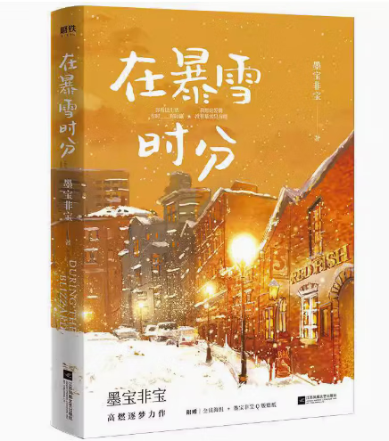 【微瑕品无随书赠品】在暴雪时分 墨宝非宝  后浪漫绵长的深情力作 青春言情小说畅销实体书 蜜汁炖鱿鱼一生一世美人骨磨铁图书