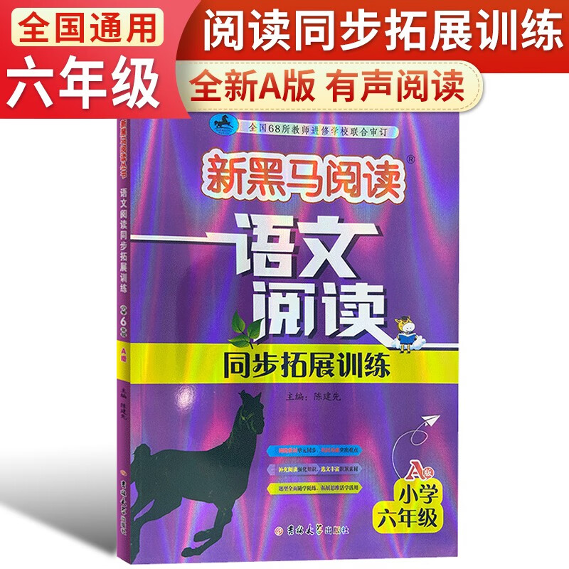 2024新黑马阅读 六年级语文阅读同步拓展训练 A版