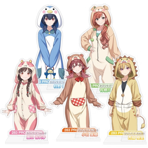现货，偶像大师闪耀色彩 SHINY COLORS 放学后CLIMAX女孩10cm立牌 夏叶