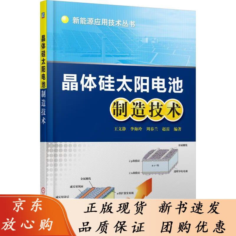 晶体硅太阳电池制造技术 太阳电池制造工艺原理 晶体硅太阳能电池结构构造原理生产加工工艺 太阳能光伏发