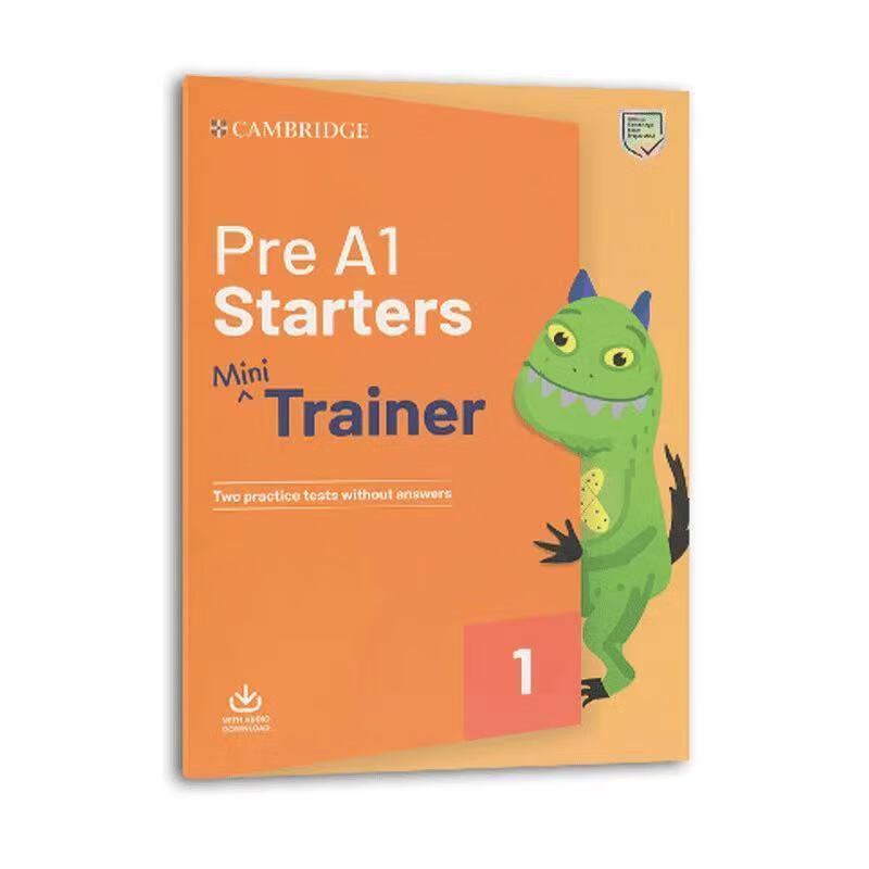 2020新版yle真题集剑桥一级备考Starters123 Starters trainer