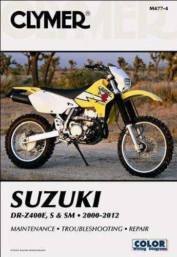 Clymer Suzuki DR-Z400E, S & SM Manual 2000-2012