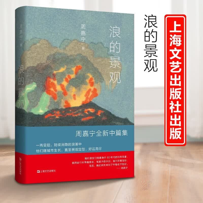 浪的景观（暌隔四年，乘风而归，周嘉宁千禧一代中篇三部曲）张悦然、颜歌、潮汐图 上海文艺出版社
