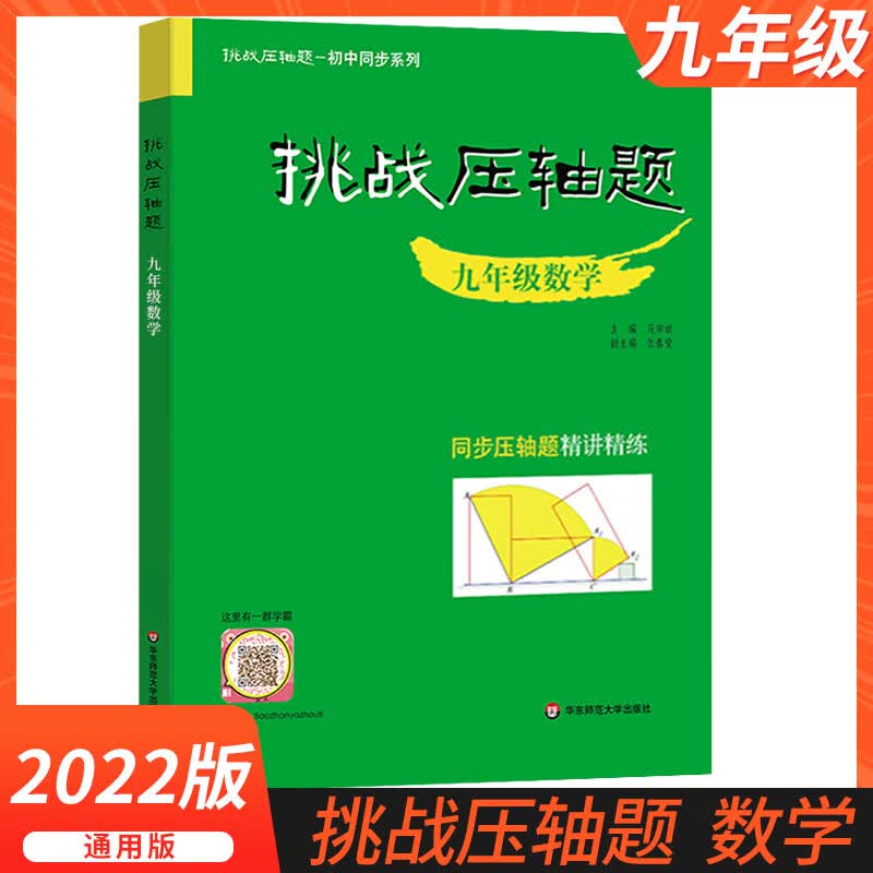 2022初中数学压轴题精讲精练七年级初中生初一7年级专项组合训练难题尖子生题库新思维点拨培优新方法重难点 挑战压轴题 九年级数学【同步精讲精练】