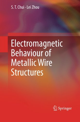 Electromagnetic Behaviour of Metallic Wire Structures