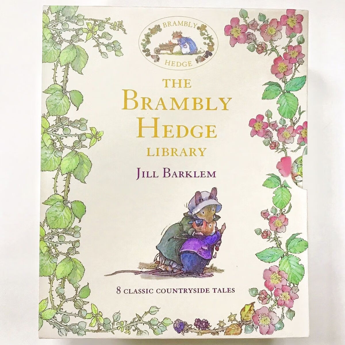英文野蔷薇村的8册the brambly he library 盒装