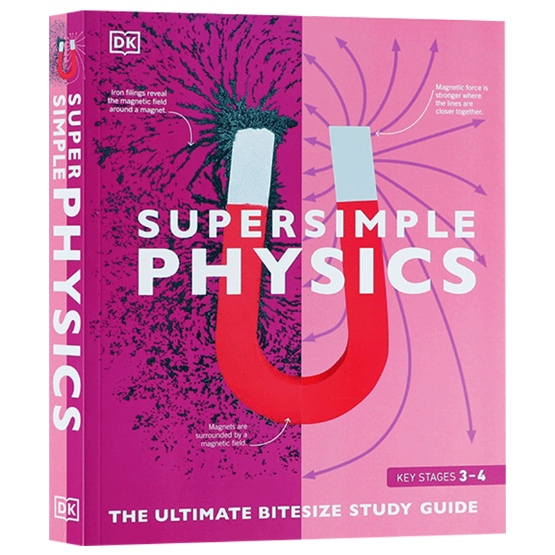 【瑕疵书】级简单的物理 Super Simple Physics 科普读物 科学 英文版 进口英语书籍 英文原版