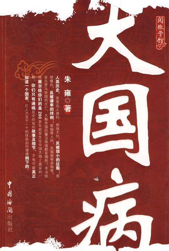《大国病》 朱雍 著