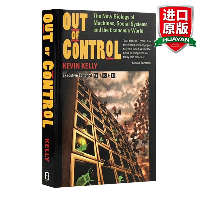 英文原版 失控 Out of Control
