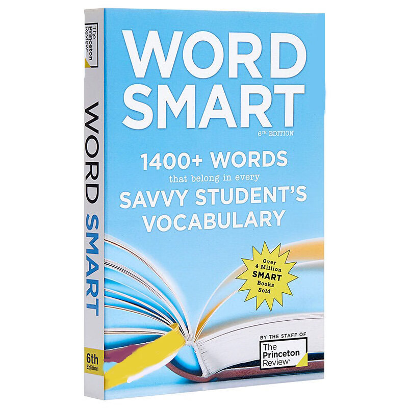 现货 英文原版 聪明记单词 第六版 Word Smart, 6th Edition 英语自学指南 Princeton Review