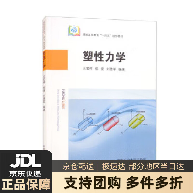 【 送货上门】塑性力学 王宏伟,祝捷,刘德军 著 中国矿业大学出版社 9787564651749