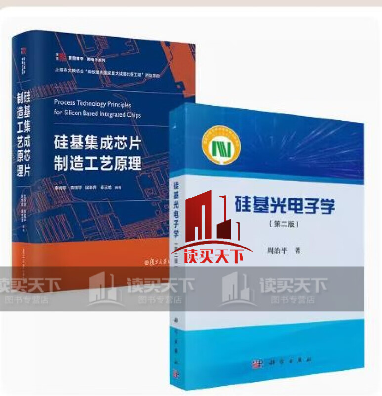 【全2册】硅基光电子学（第二版）硅基集成芯片制造工艺原理信息科学技术学术著作硅基光电子学基本理论硅基光波导硅基光无源器件 H