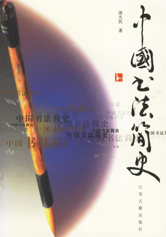 中国书法简史 汤大民 著  9787806432358