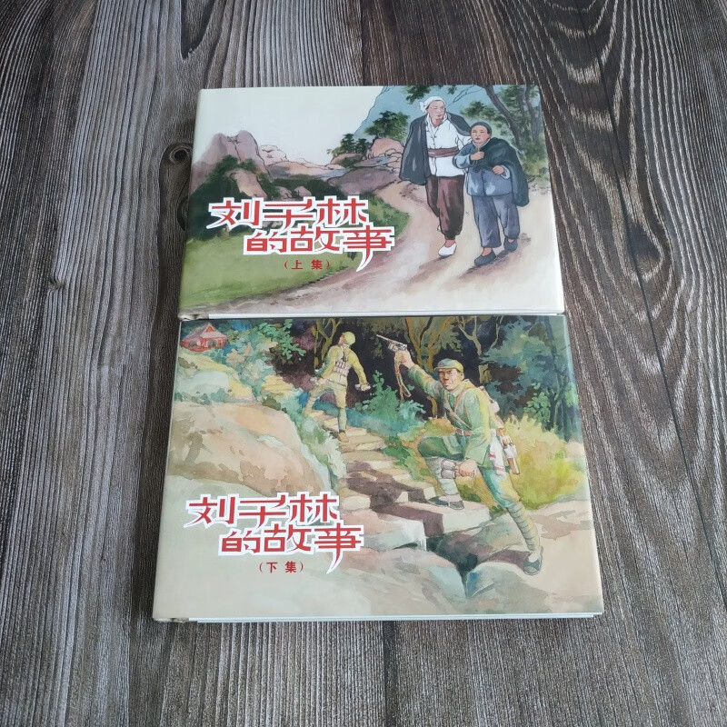 上美大精 刘子林的故事 上下册 连环画小人书 32开大精 王物怡 绘 上海人民美术出版社
