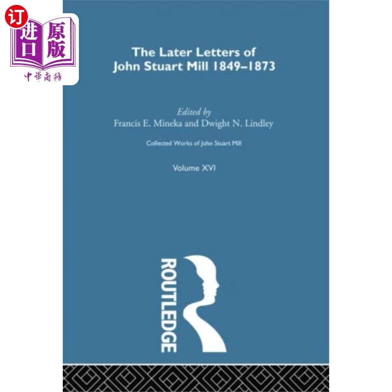 海外直订Collected Works of John Stuart Mill 约翰·斯图亚特·密尔文集