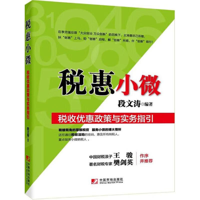 税惠小微 段文涛 编著 /注册税务师
