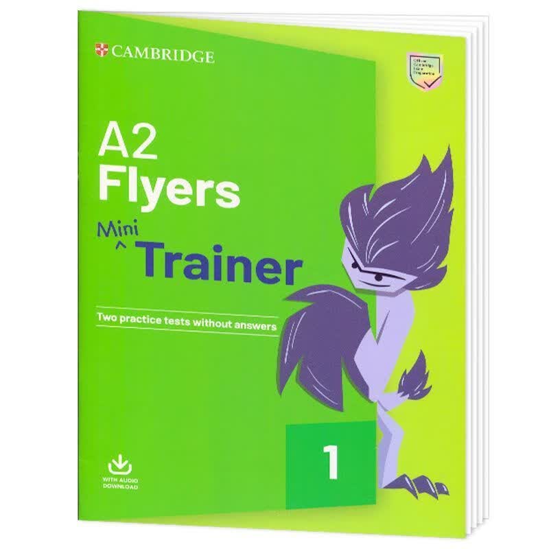 剑桥三级Flyers1234级剑桥三级模拟真题2022新版现货 Flyers级模拟