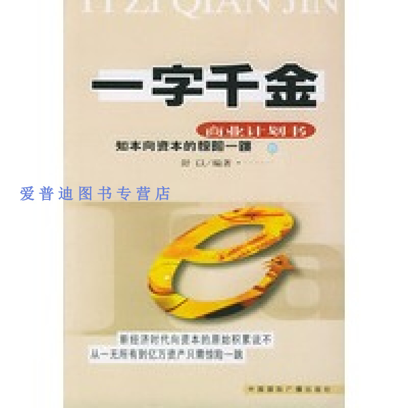 一字千金 商业计划书 舒以【好书，下单速发】