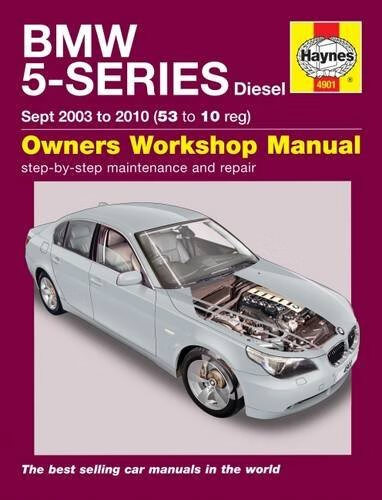 BMW 5 Series Diesel (Sept 03 - 10) Haynes Repair Manual