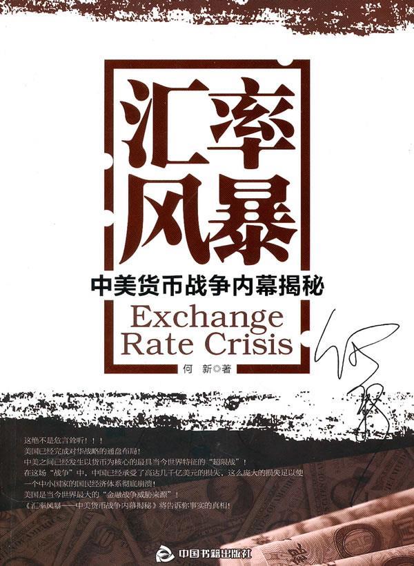 汇率风暴 何新 著 9787506822640