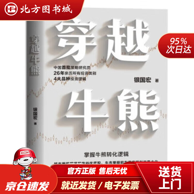 【现货】穿越牛熊 银国宏 9787513939812 民主与建设出版社
