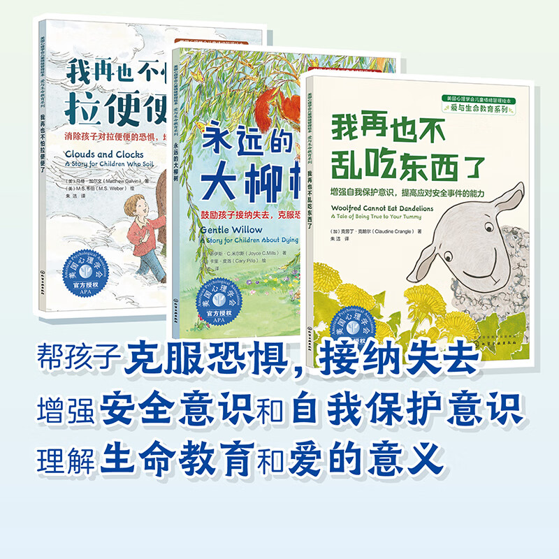 美国心理学会儿童情绪管理绘本：爱与生命教育系列