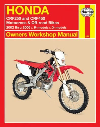 Honda CRF250 & CRF450 (02 - 06) Haynes Repair Manual