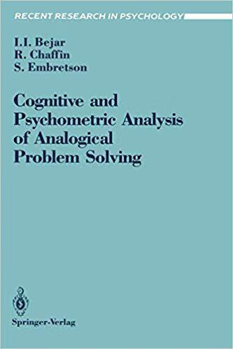 Cognitive and Psychometric Analysis of Analogical Problem Solving