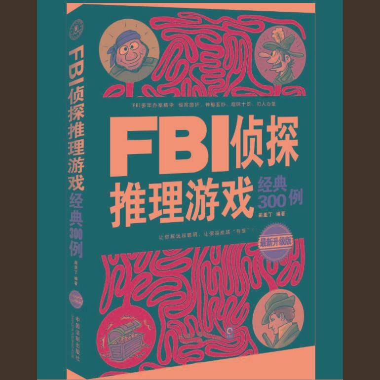 FBI逻辑思维游戏经典300例 诸葛文著【书】