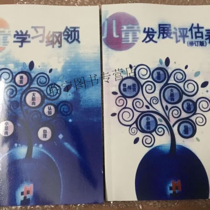 全新现货儿童学习纲领协康会 儿童学习钢领版 两本一套
