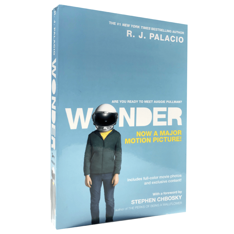现货 Wonder 奇迹男孩 英文版原版 奇迹男生 同名电影封面版原著小说 Palacio 外文书籍 英文小说 励志温情儿