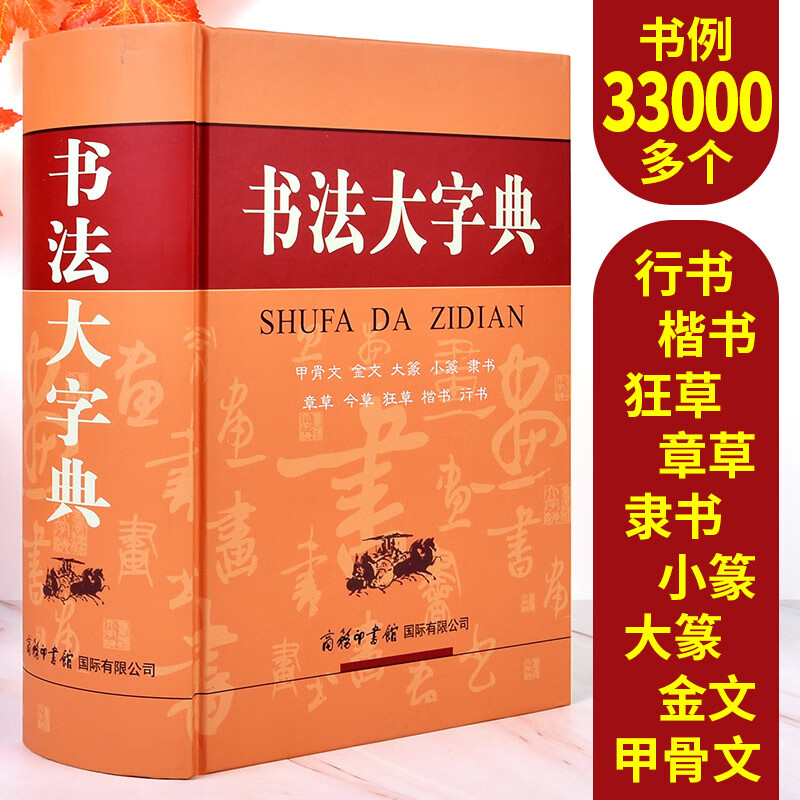 【现货】书法大字典甲骨文金文大篆小篆隶书字典章今狂草 书