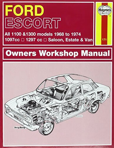 Ford Escort Mk I 1100 & 1300 (68 - 74) Haynes Repair Manual