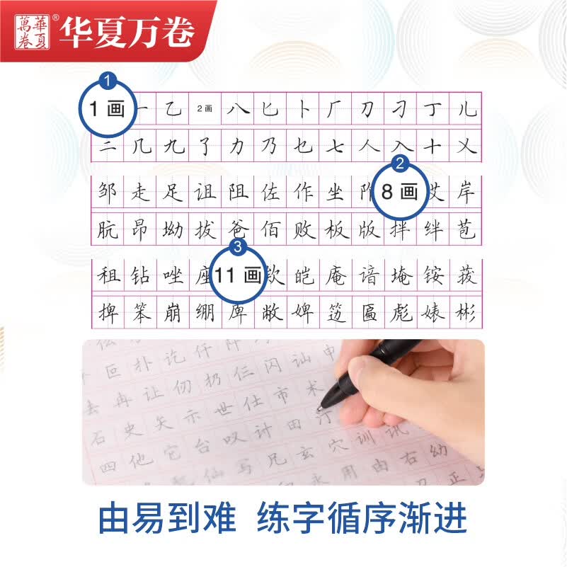 田英章楷书字帖7000常用字正楷硬笔钢笔临摹字帖